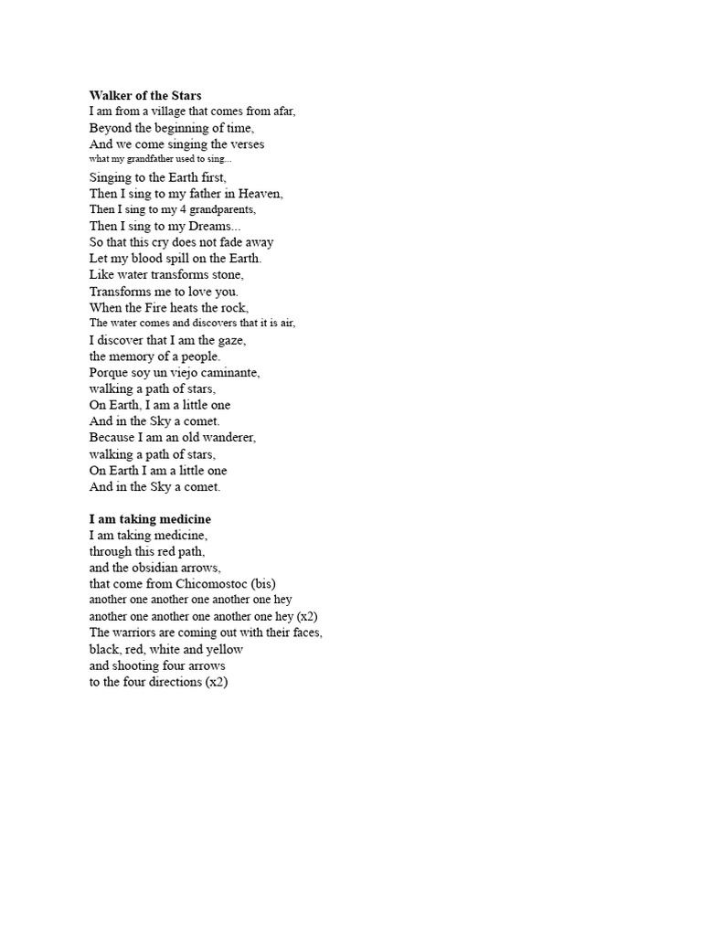 Song Lyrics Medicine | PDF