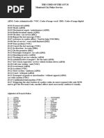 Michigan MICR Arrest Charge Codes | PDF | Theft | Burglary
