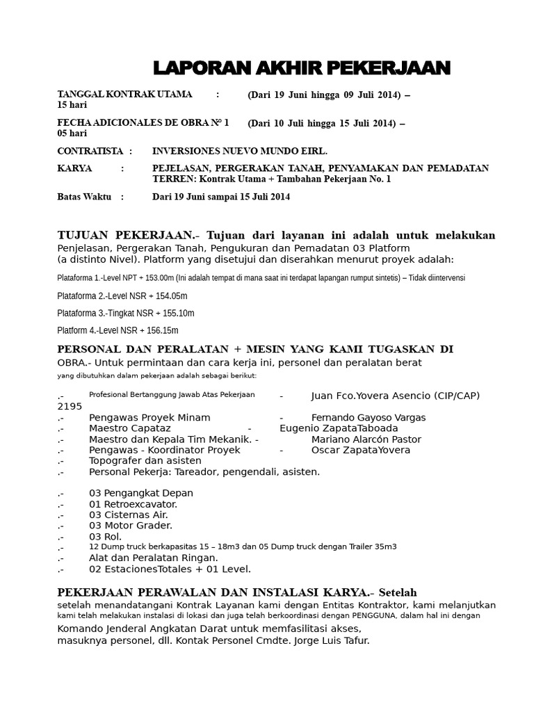 Laporan Akhir Proyek | PDF