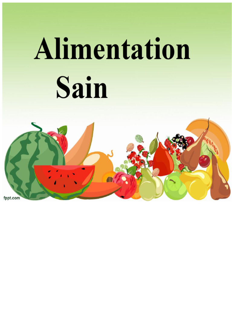 Guide pour une alimentation saine des enfants | PDF | Nourritures | Fruit