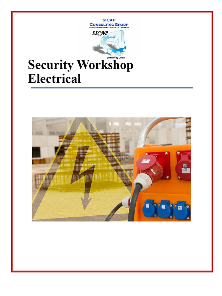 Electrical Safety Manual | PDF | Fuse (Electrical) | Cardiopulmonary ...
