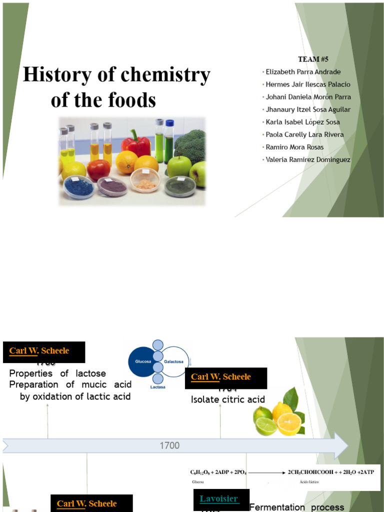 History of Food Chemistry Insights | PDF | Nutrients | Chemistry