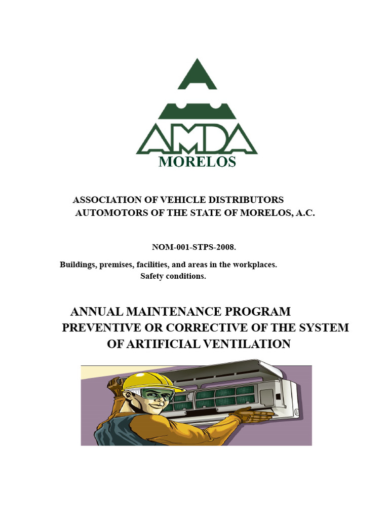 An Annual Program For Preventive or Corrective Maintenance of The ...