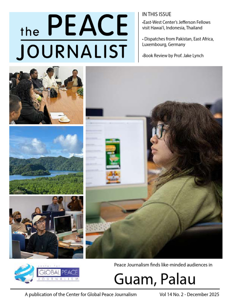 Peace Journalist Dec. 2025 | PDF | Journalism | Peace