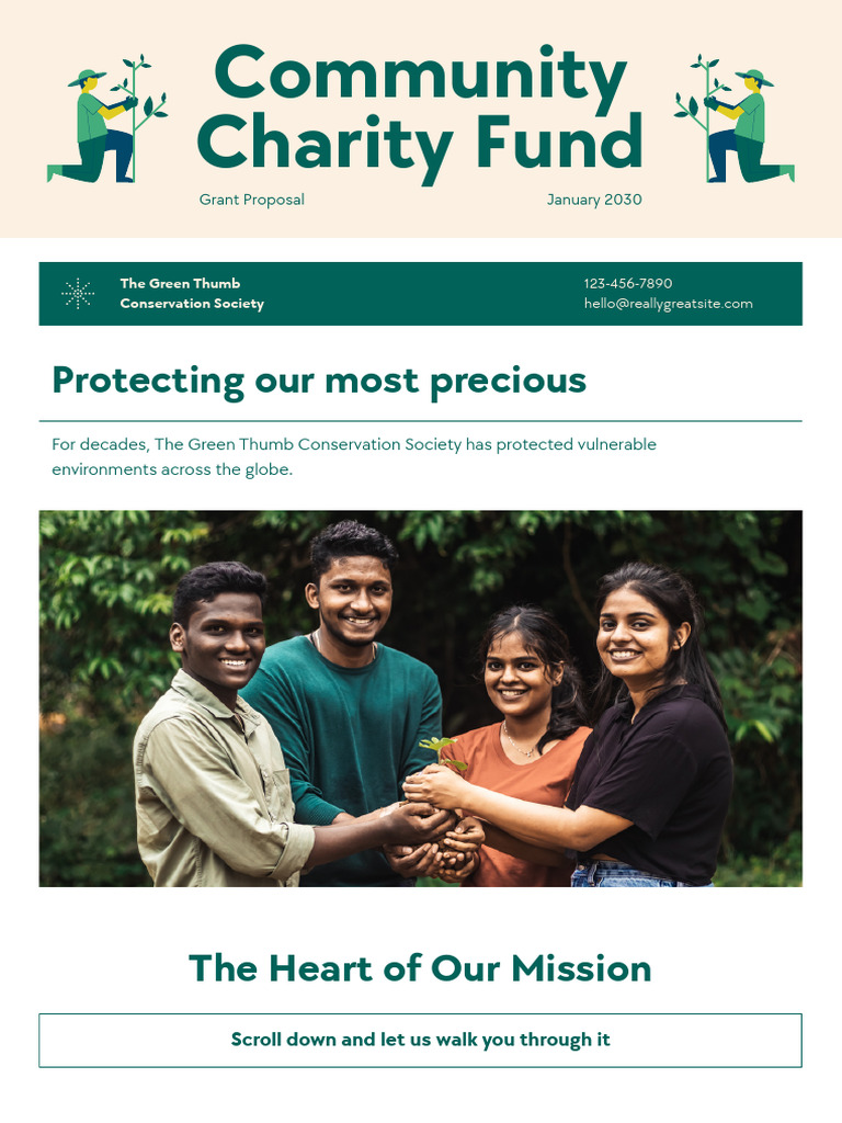 Community Charity Fund: Protecting Our Most Precious | PDF