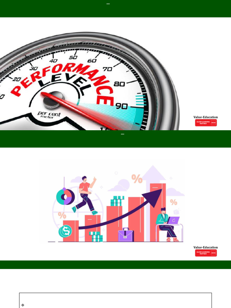 Chapter - 13, 14 & 15 Performance Measurement | PDF | Return On ...