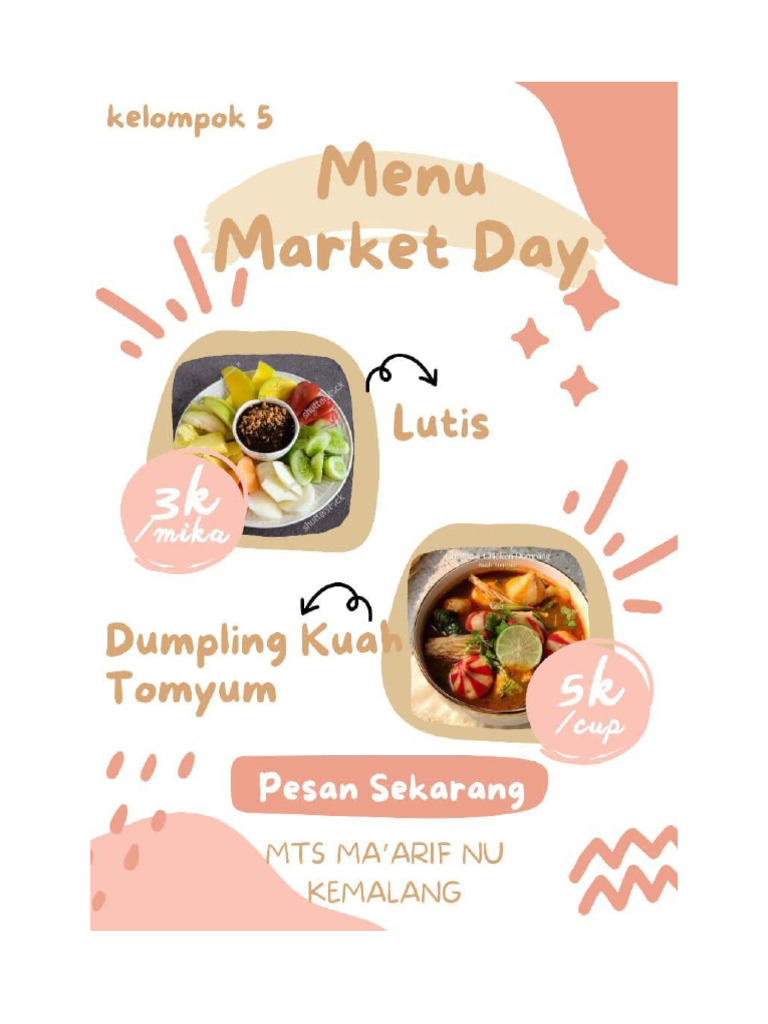 P5 Menu | PDF