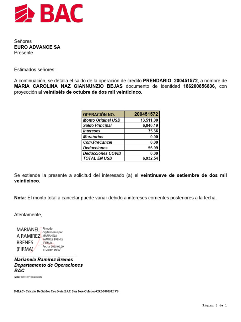 Maria Carolina Naz Giannunzio Bejas | PDF