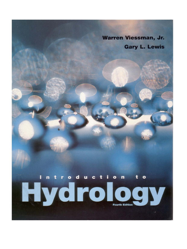 Introduction To Hydrology | PDF | Hydrology | Transparent Materials