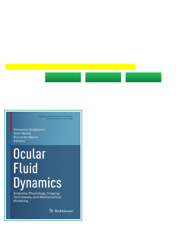 (Ebook) Ocular Fluid Dynamics: Anatomy, Physiology, Imaging Techniques, and Mathematical ...