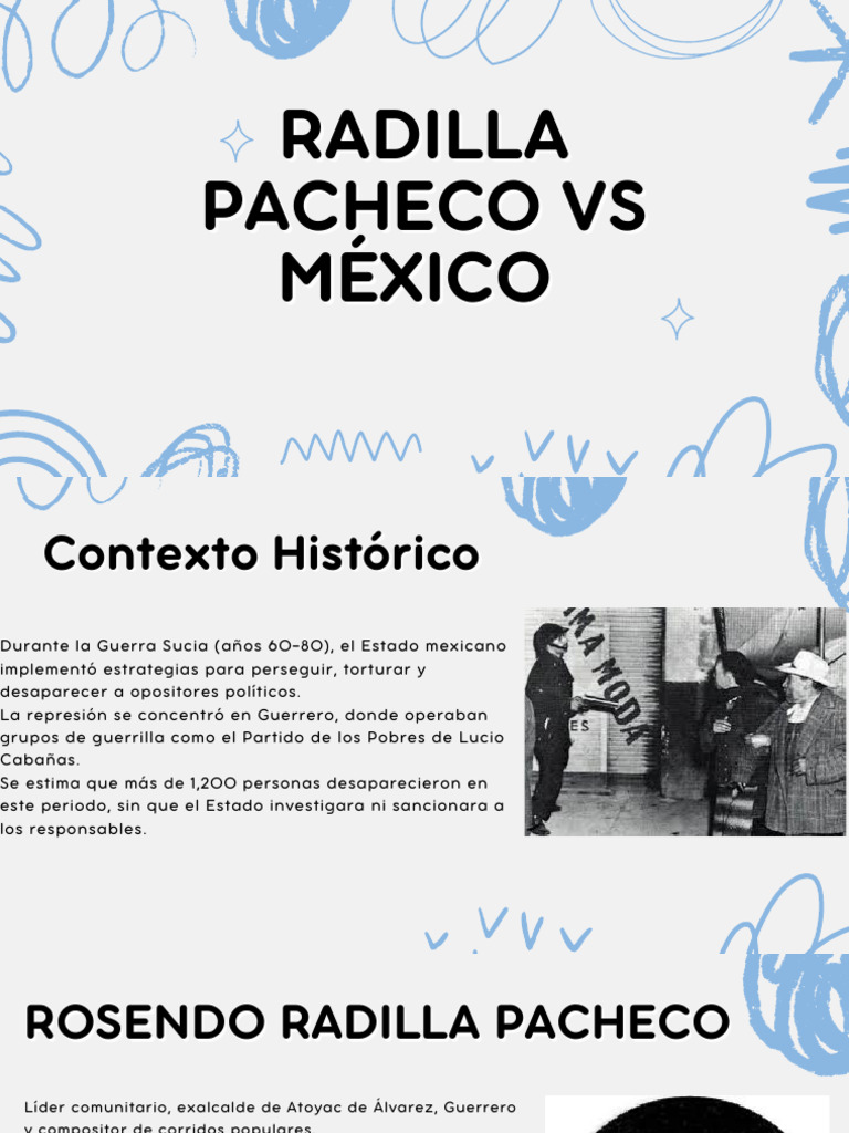 Desaparición de Rosendo Radilla en México | PDF | México | Justicia