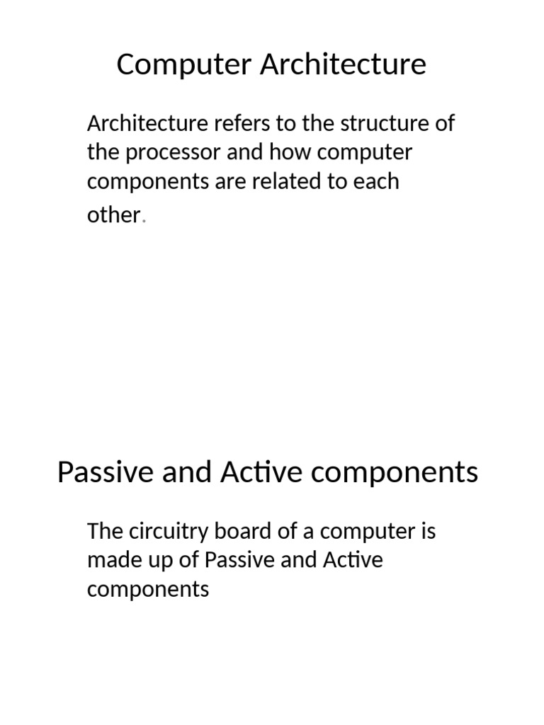 Von Neumann and Harvard Architecture | PDF | Random Access Memory ...