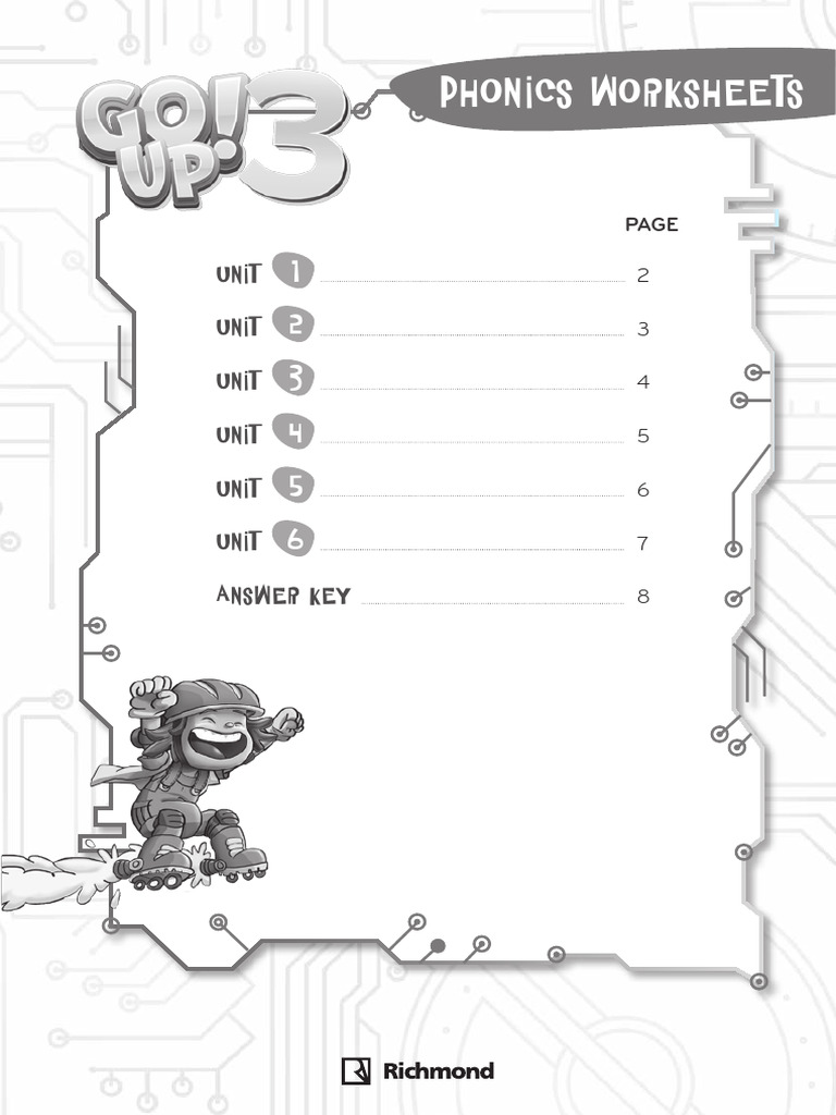 Go Up! 3 - Phonics Worksheets | PDF