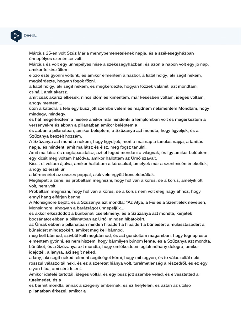 El Gran Milagro_ La Santa Misa · Testimonio de Catalina Rivas Hu | PDF