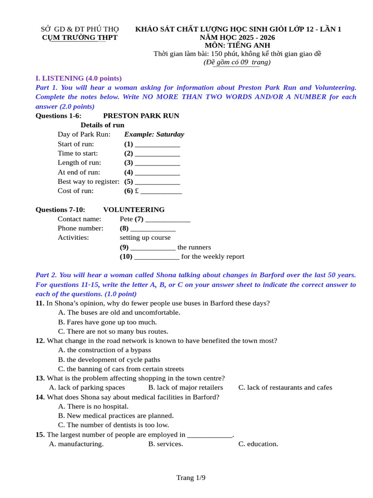 English Proficiency Test for Grade 12 | PDF | Sustainable Design | Ageing