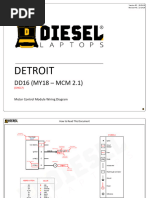 DD15 MCM Connector Pinout Guide | PDF | Throttle | Systems Engineering