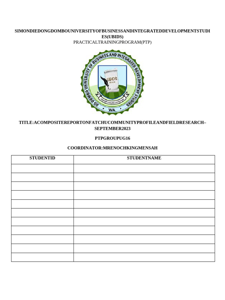 FINAL PTP-1 | PDF | Cost Of Living | Natural Environment