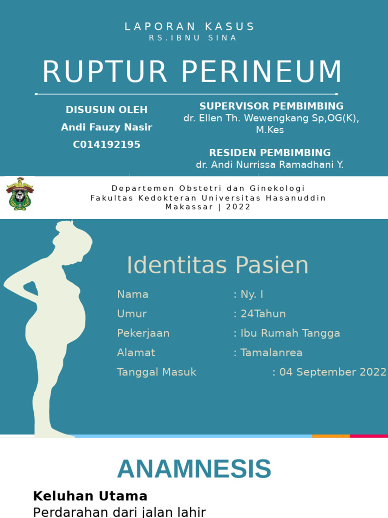 Andi Fauzy Nasir - PPT Ruptur Perineum | PDF