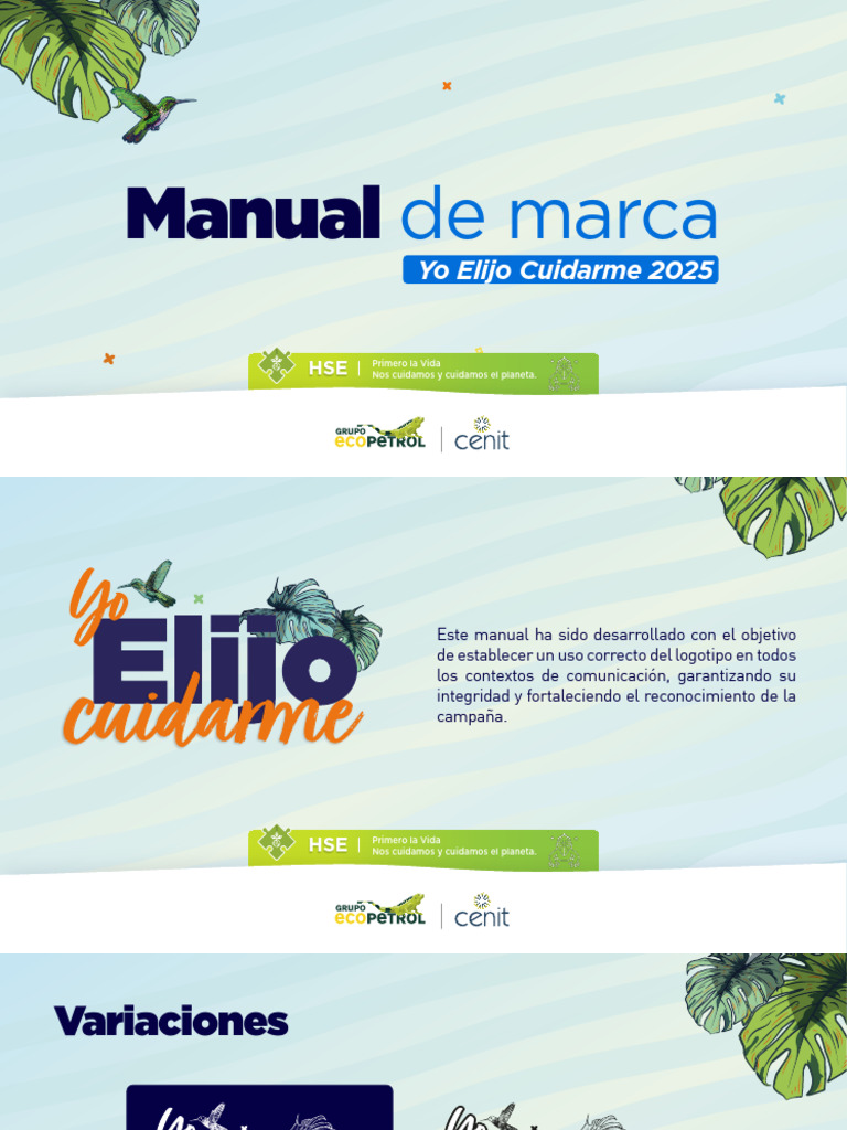 Manual de Marca Yo Elijo Cuidarme 2025 | PDF