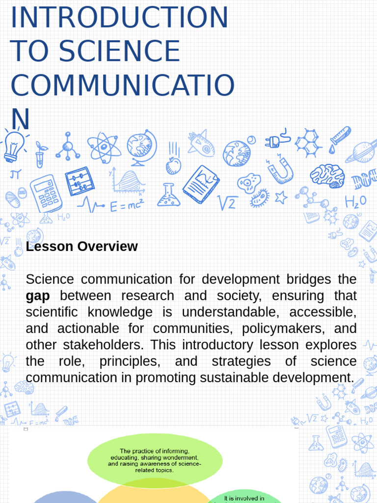 Introduction To Science Communication | PDF | Science | Communication