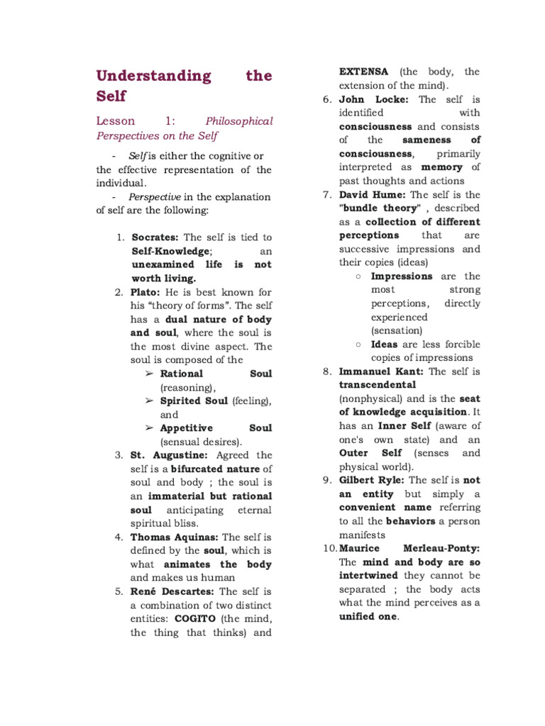 Uts Reviewer | PDF | Human Sexuality | Soul