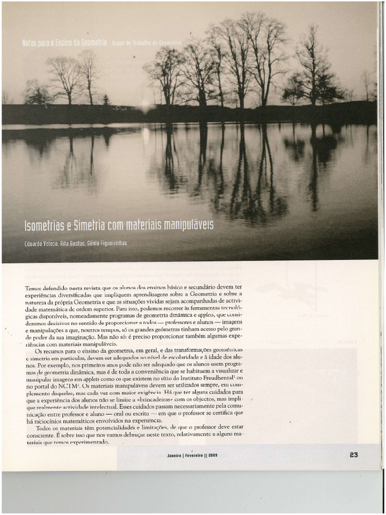 Isometrias e Simetrias | PDF