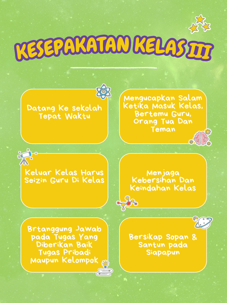 Kesepakatan Kelas 3 Pdf