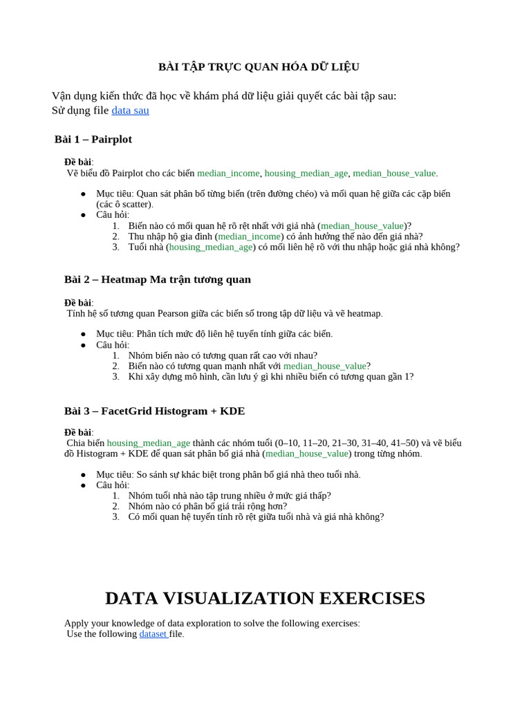 Part 2 Visualizing Data Pdf