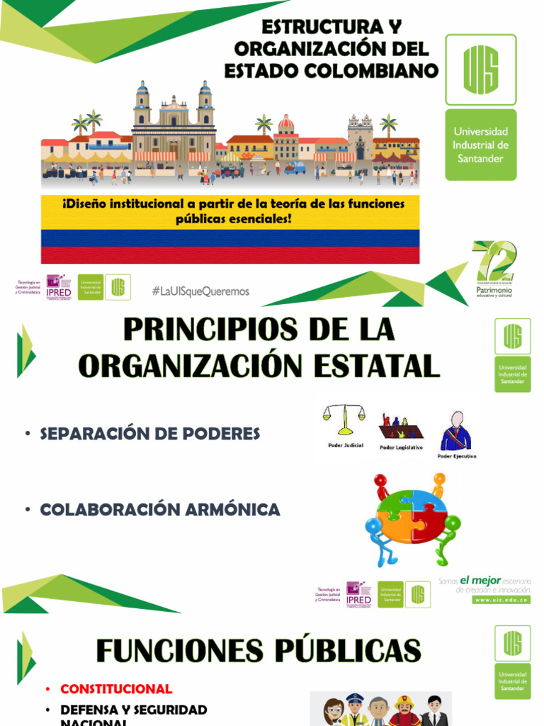 Estructura del Estado Colombiano | PDF