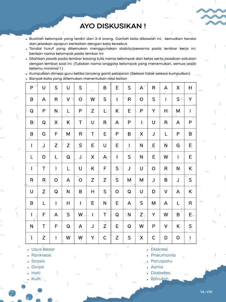 LKPD Cari Kata | PDF