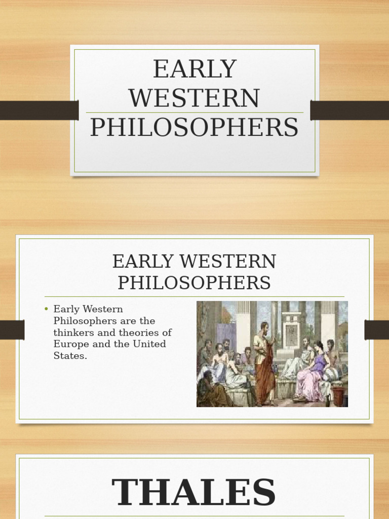 Early Western Philosophers | PDF | Metaphysics