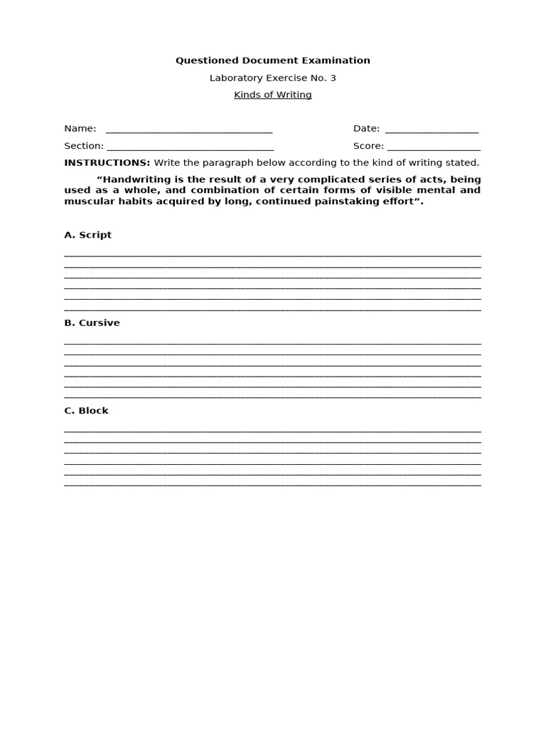 QDE Laboratory Exercise No. 3 | PDF
