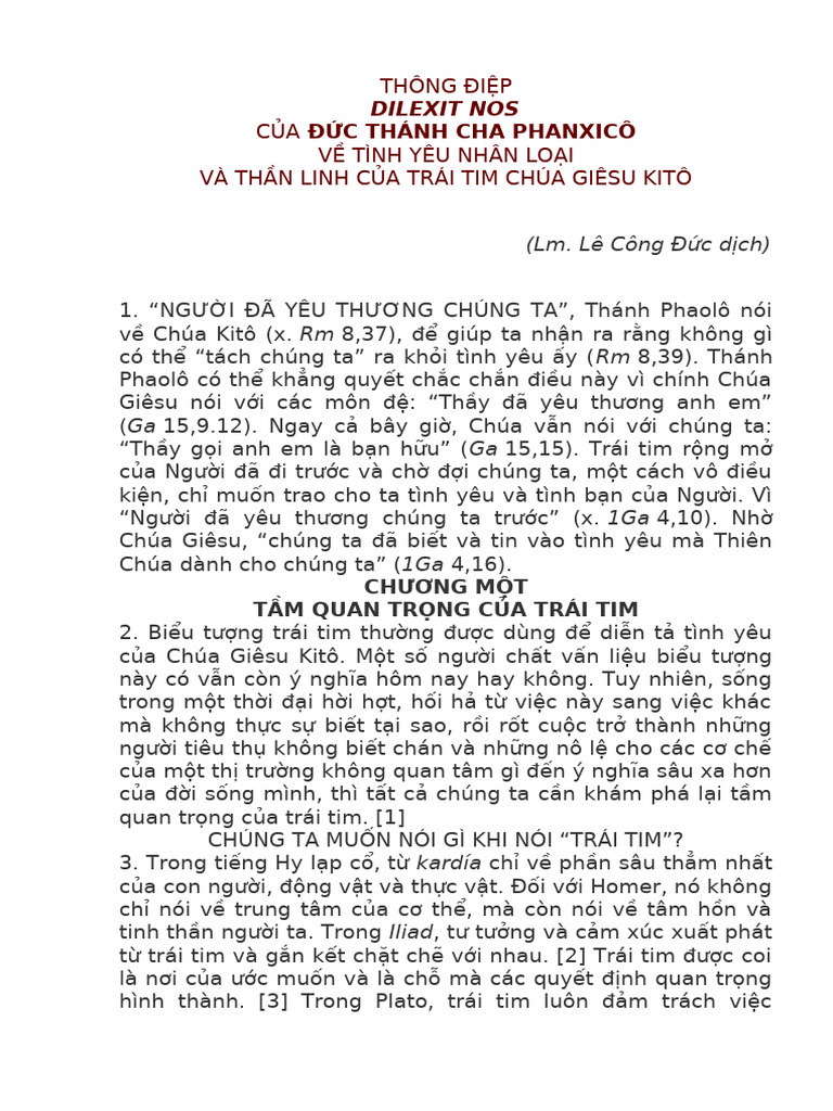 Thông Điệp Delix Nos | PDF