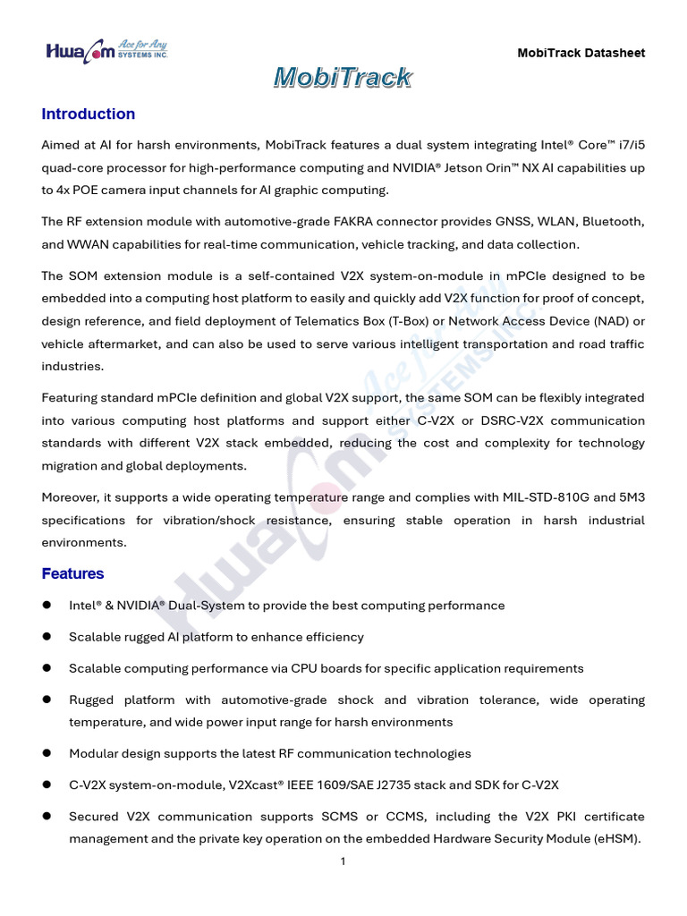 Hwacom MobiTrack DS by Type en | PDF | Solid State Drive | Wi Fi