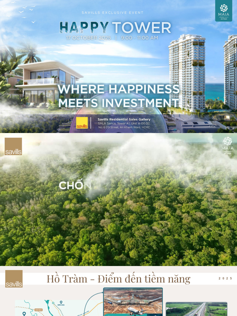 Maia Savills Event Presentation 20251017 | PDF