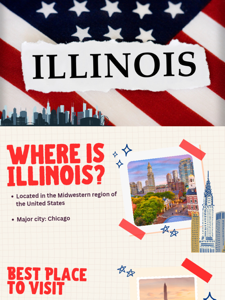 The United States of America Introduction Presentation in Red ...