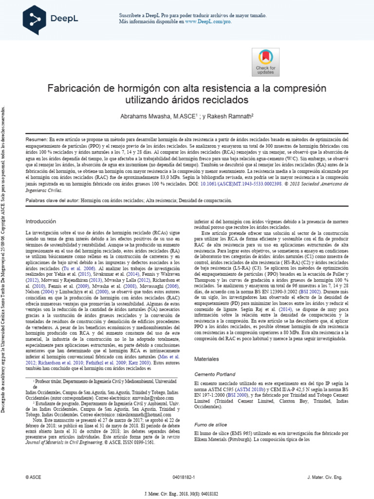 G5 - Manufacturing Concrete With High CompressiveStrength Using ...