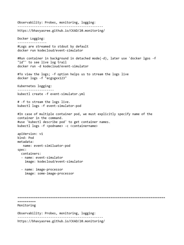 Monitoring Logging | PDF | Unix | Software Architecture