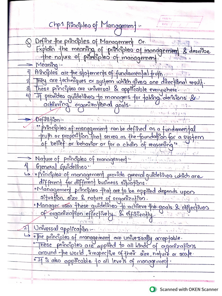 Principles of Management | PDF