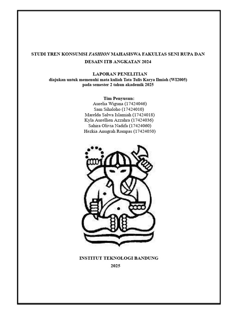 Karya Tulis Ilmiah TTKI DKV Kelas 23 Kelompok 6 | PDF