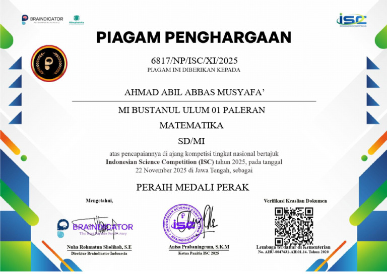 Piagam Abil | PDF