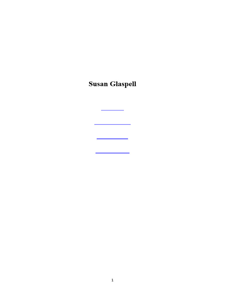 Susan Glaspell's "Trifles" Play Analysis | PDF