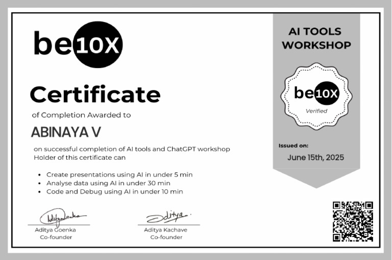 Ai Tools Workshop | PDF