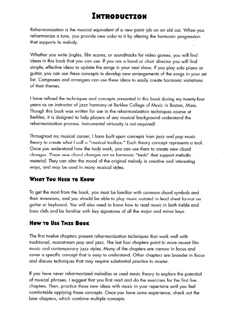 TEC 1 | PDF | Chord (Music) | Harmony