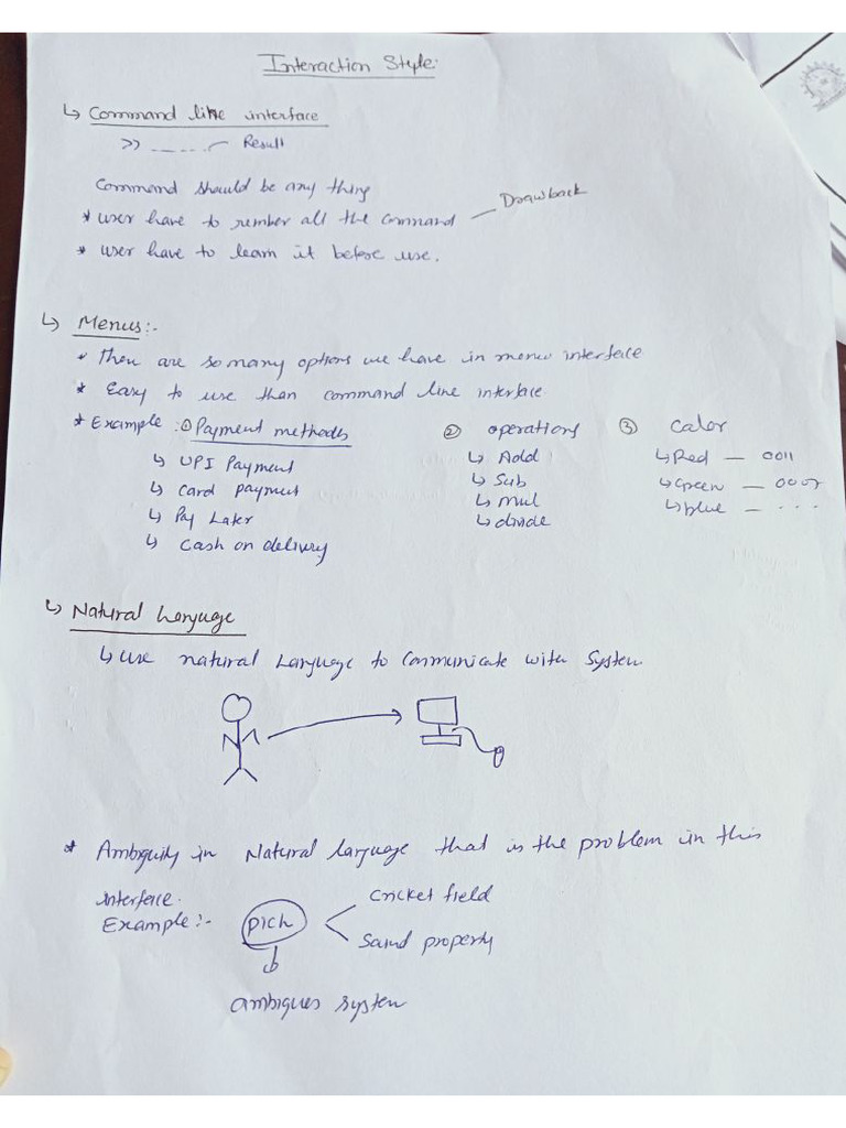 HCI Notes | PDF