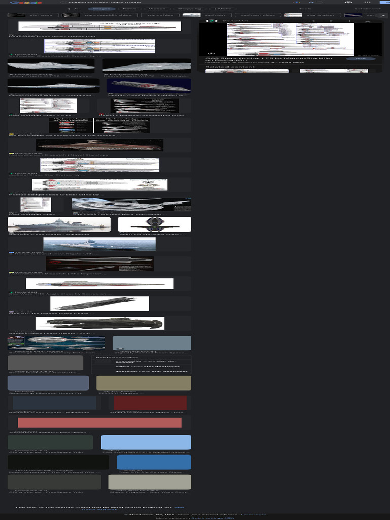 Unification Class Heavy Frigate - Google Search | PDF
