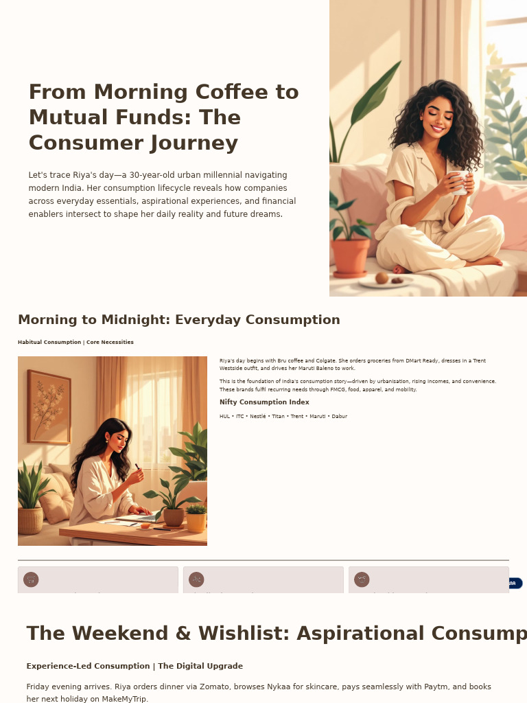 From Morning Coffee To Mutual Funds The Consumer Journey | PDF ...