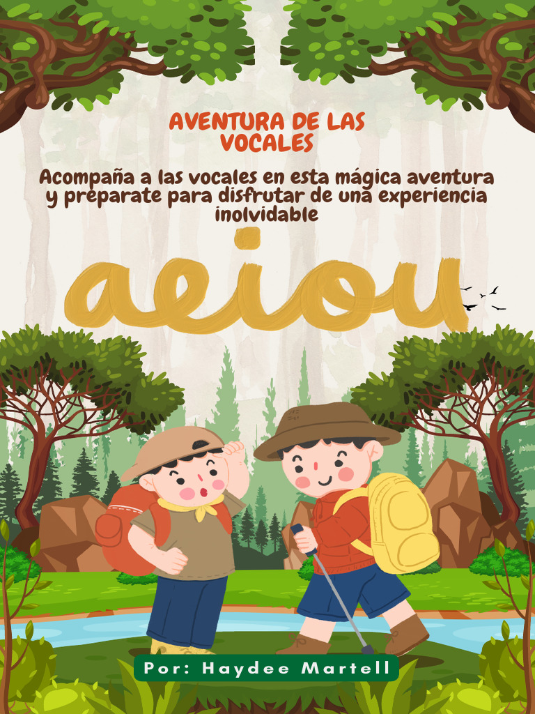 Libro Aventura de Las Vocales | PDF | Papel