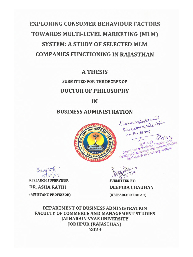 02 Preliminary Pages | PDF | Multi Level Marketing | Marketing