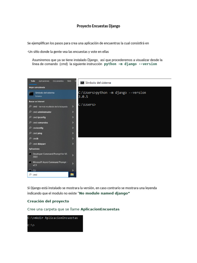 Ejercicio Encuestas Django | PDF | Python (lenguaje de programación ...